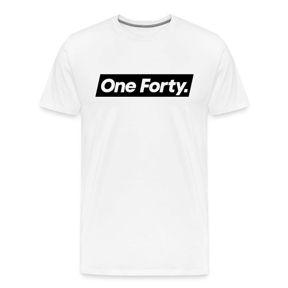 Official Mens One Forty Logo Tee [White]