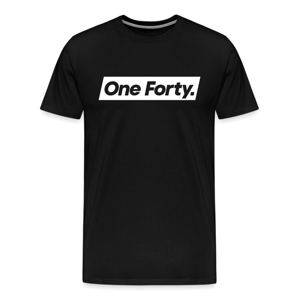 Official Mens One Forty Logo Tee [Black]